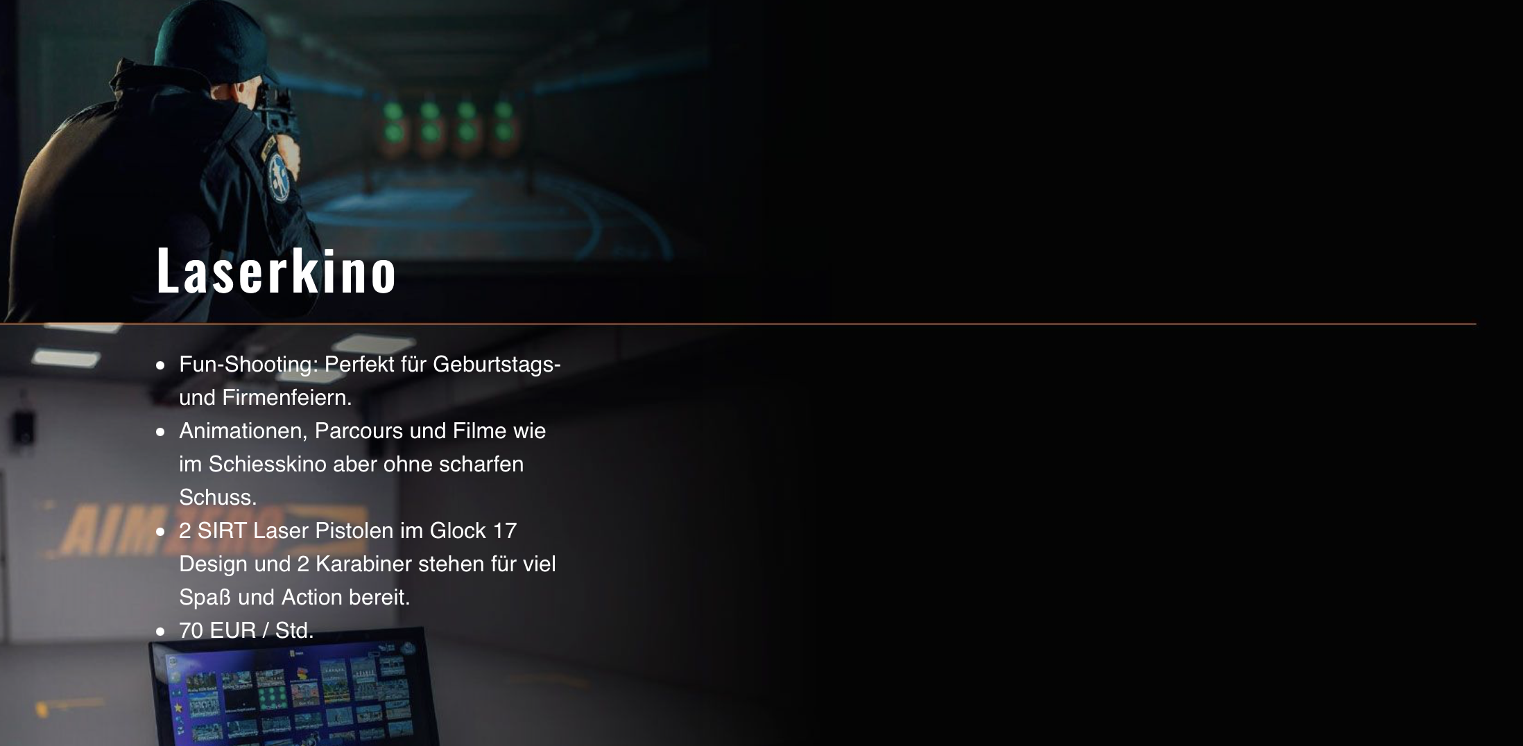 AIM ZERO FRANKFURT AM MAIN - Schiesskino